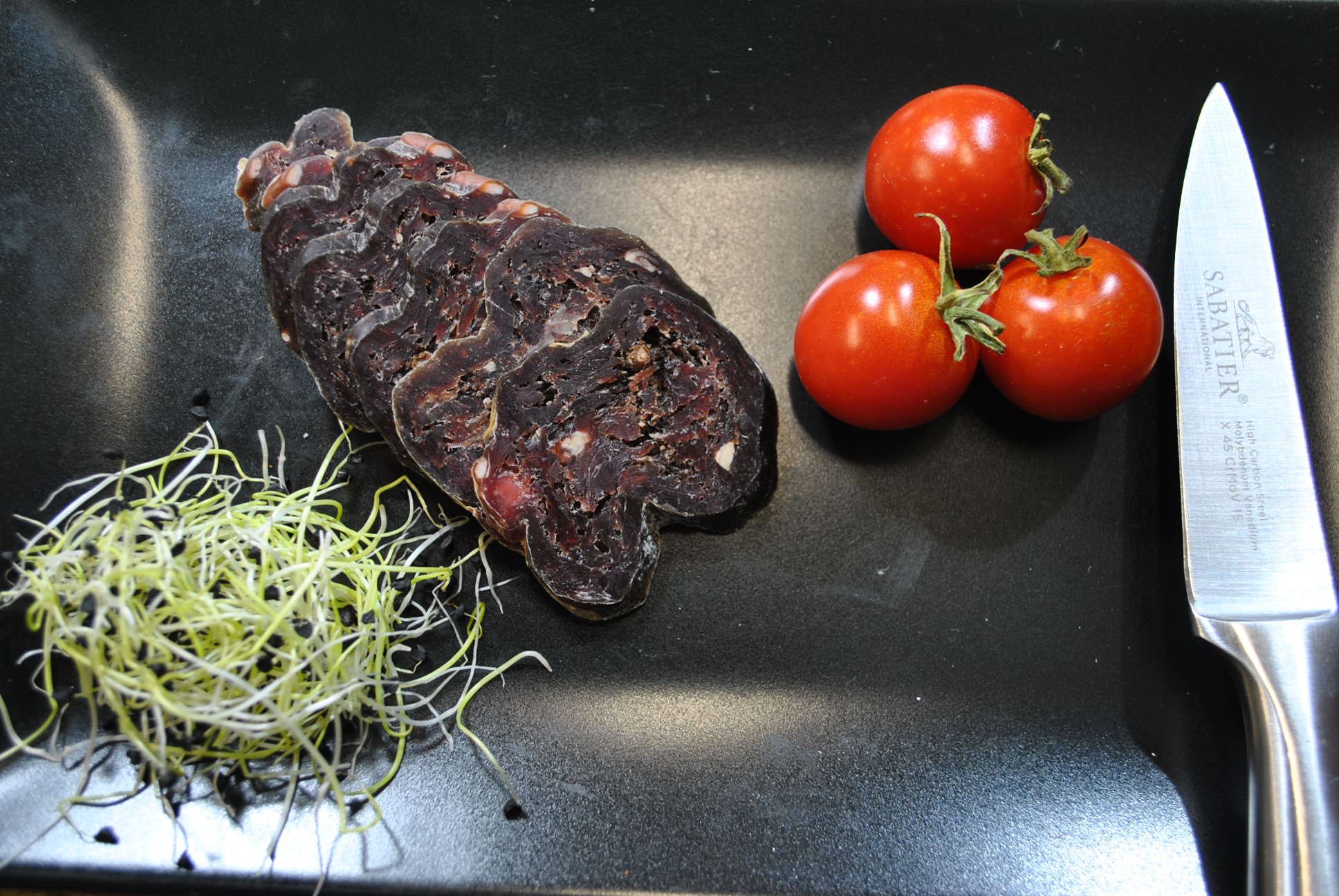 Dry-Cured Beef Saucisson Sausage - Ferme Peyrouse